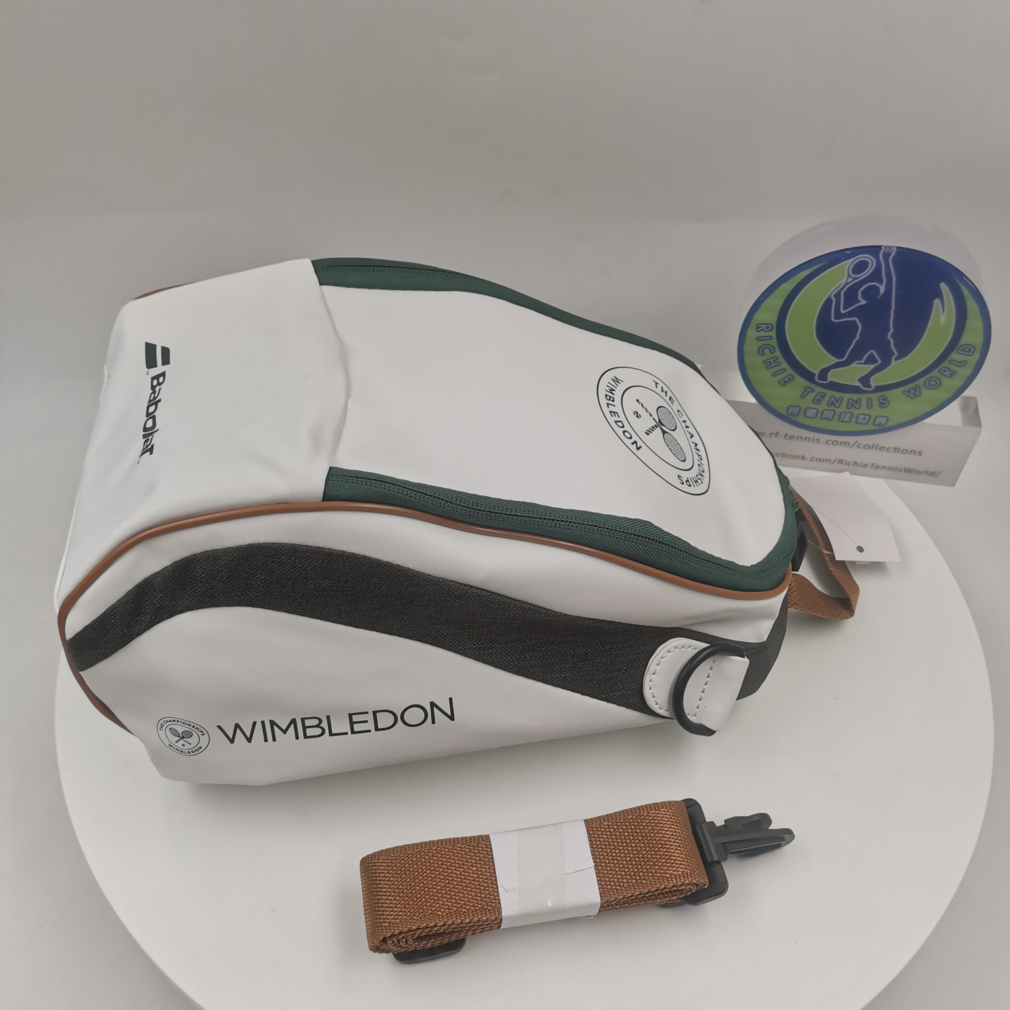 Babolat Cooler Bag Wimbledon 100 White/ Grey/ Green #192223 – Richie ...
