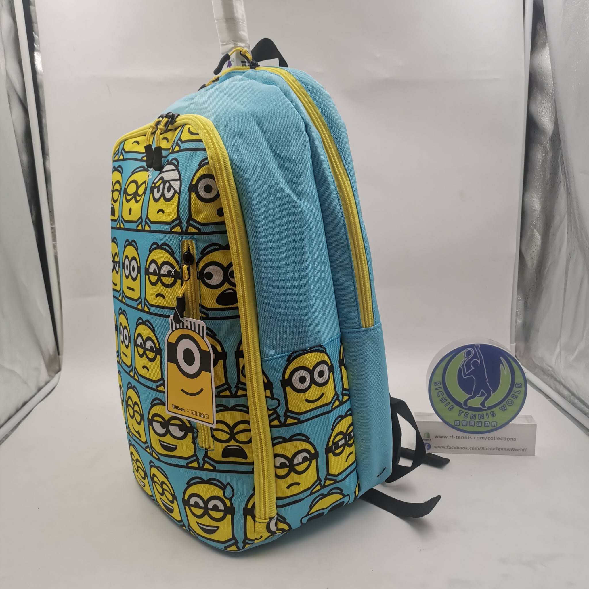 Wilson MINIONS 20 Backpack Blue/Yellow WR8020401001 – Richie Tennis World