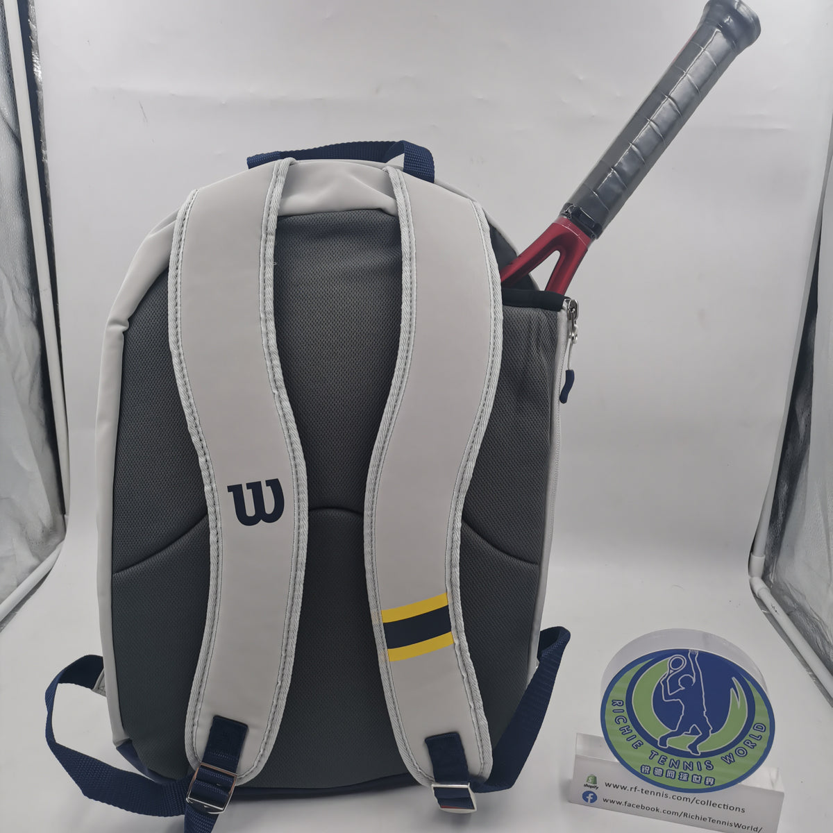 Wilson US Open Tour Backpack Grey/Blue/Yellow WR8013202001 – Richie ...