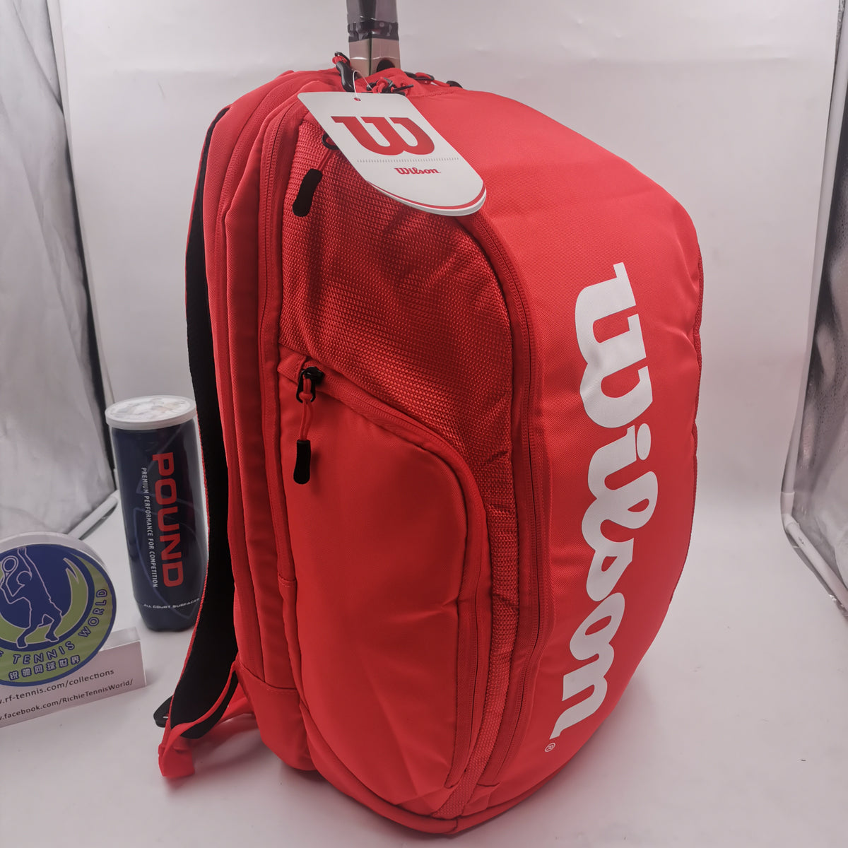 Wilson Super Tour Backpack 2021 Red WR8010901001 – Richie Tennis World