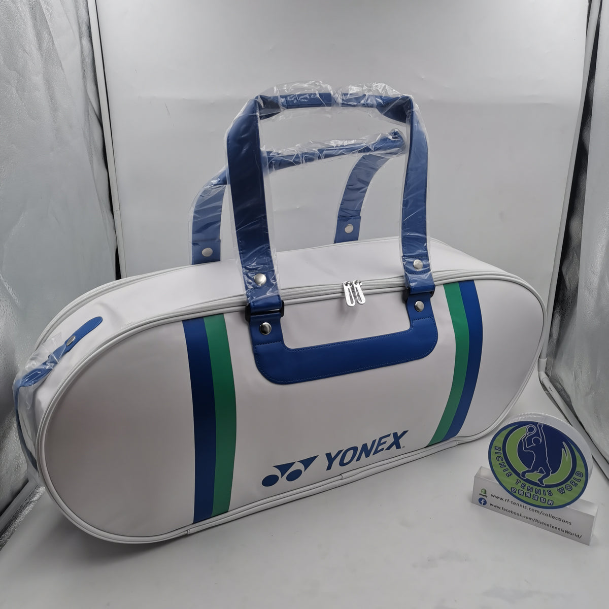Yonex 75th Anniversary Round Tour Tennis/Badminton Bag 3 racket holder ...