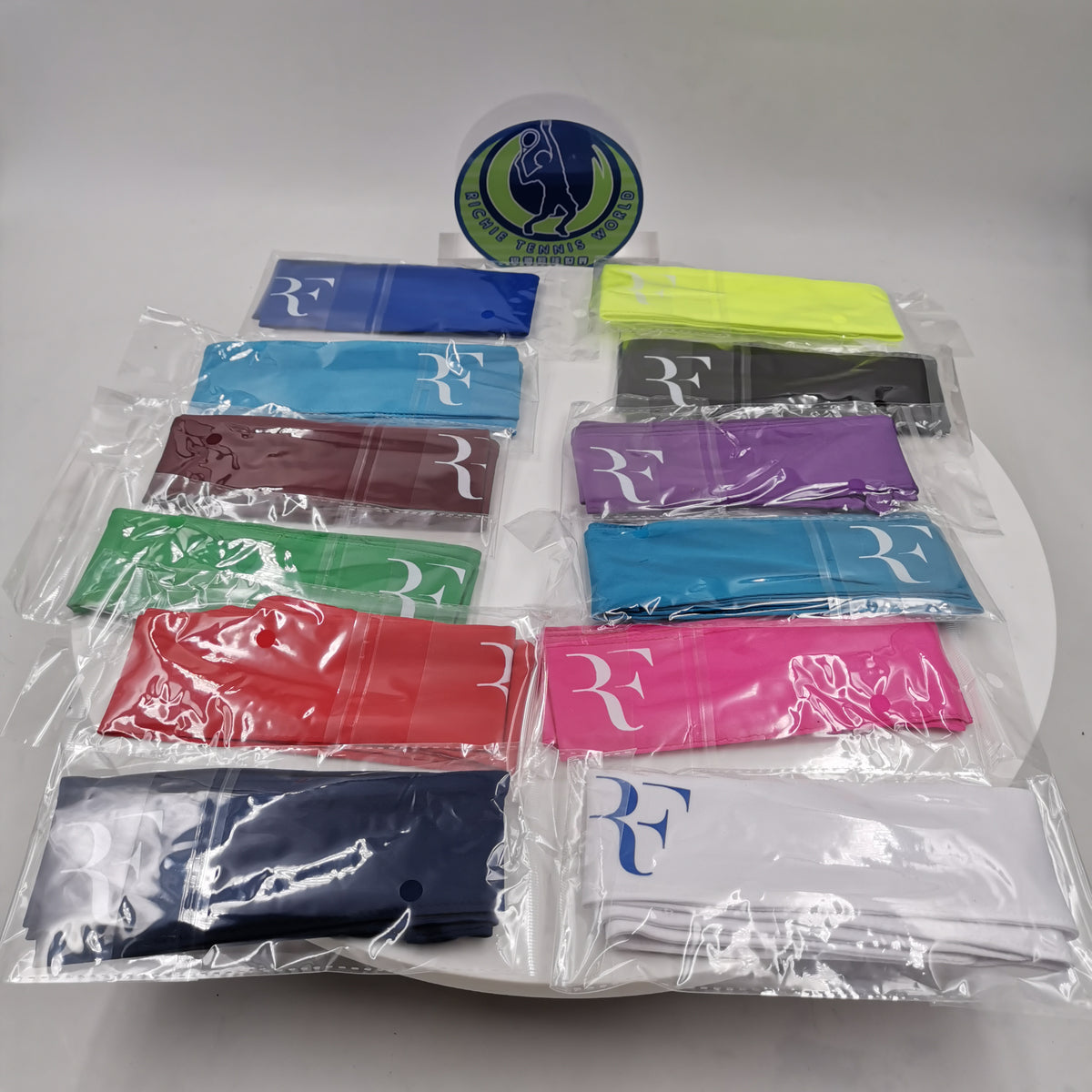 Roger Federer RF logo HEADBAND Head Tie – Richie Tennis World
