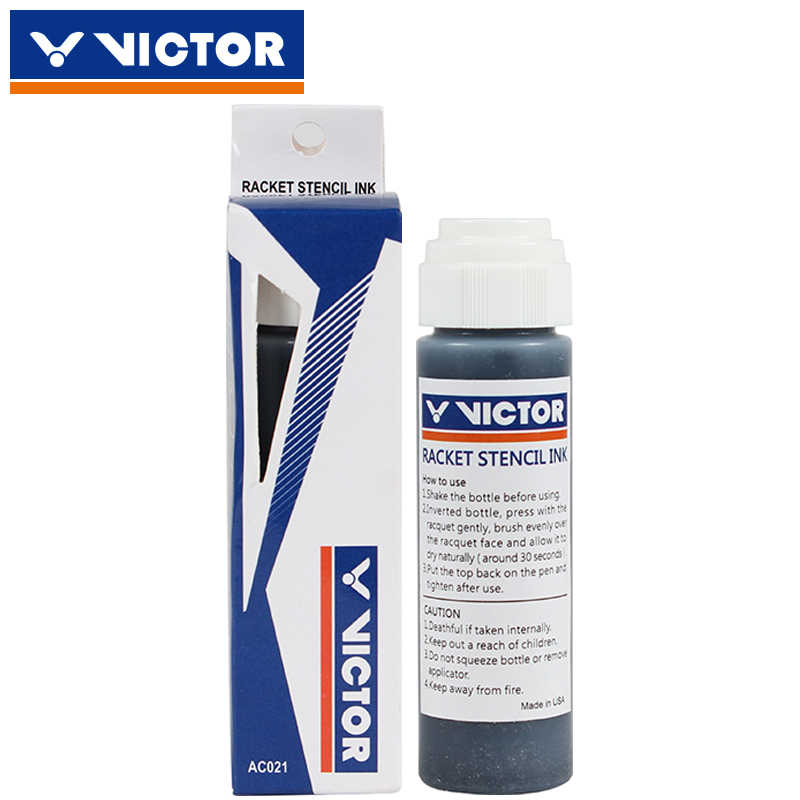 VICTOR Racket Stencil Ink AC021 Black – Richie Tennis World