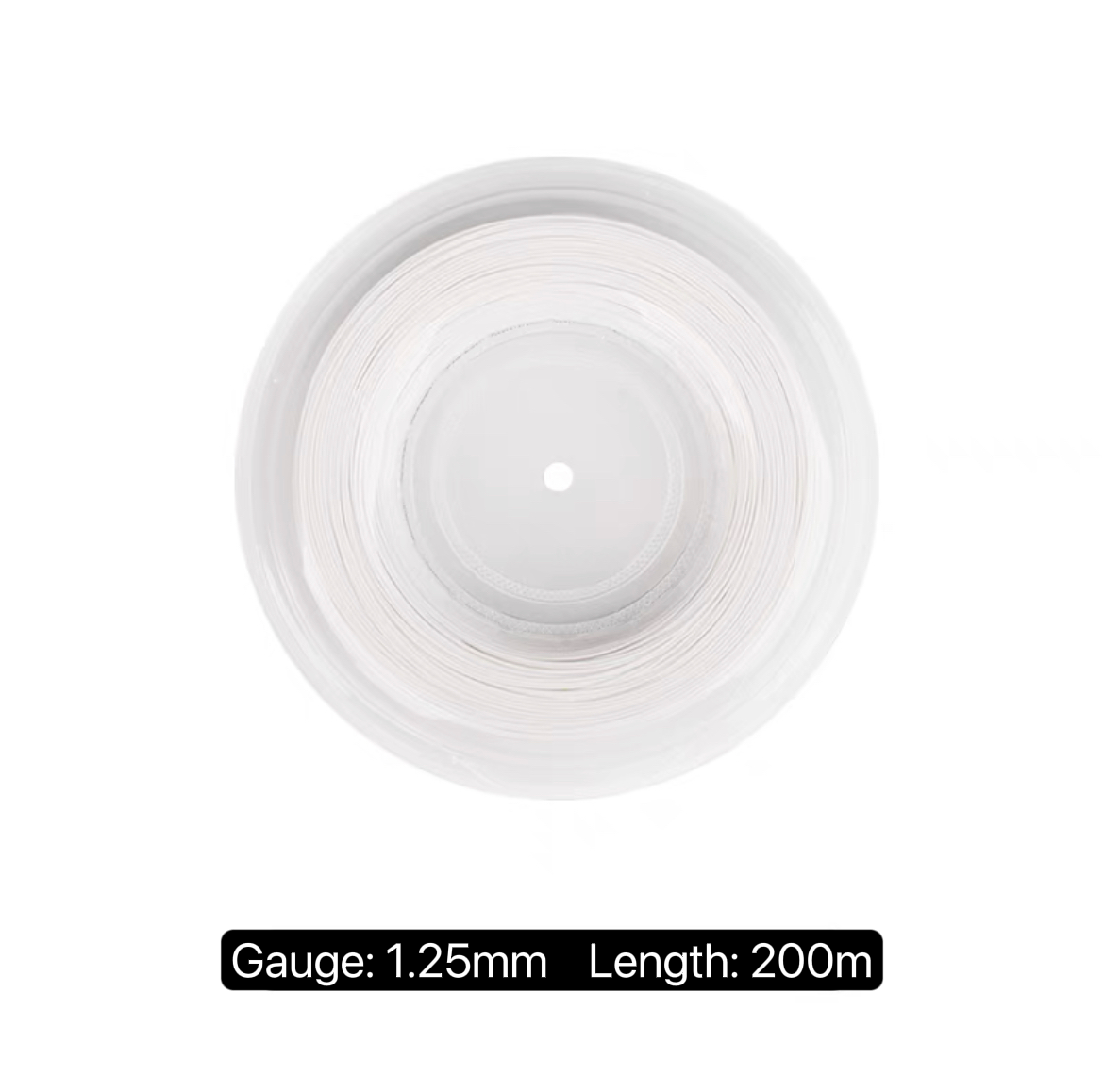 Customized Synthetic Tennis String roll white – Richie Tennis World